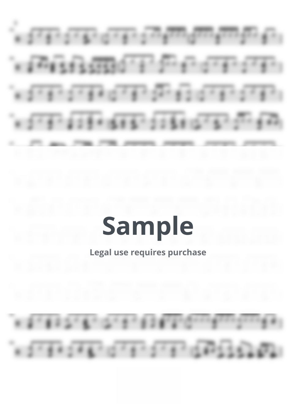Paul Baloche - Hosanna (Praise Is Rising) (DRUM SCORE) Sheets by dloops