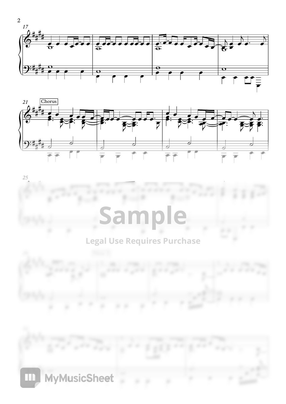 BTS - Dynamite (Original Quality) Sheet Music by PianoYA