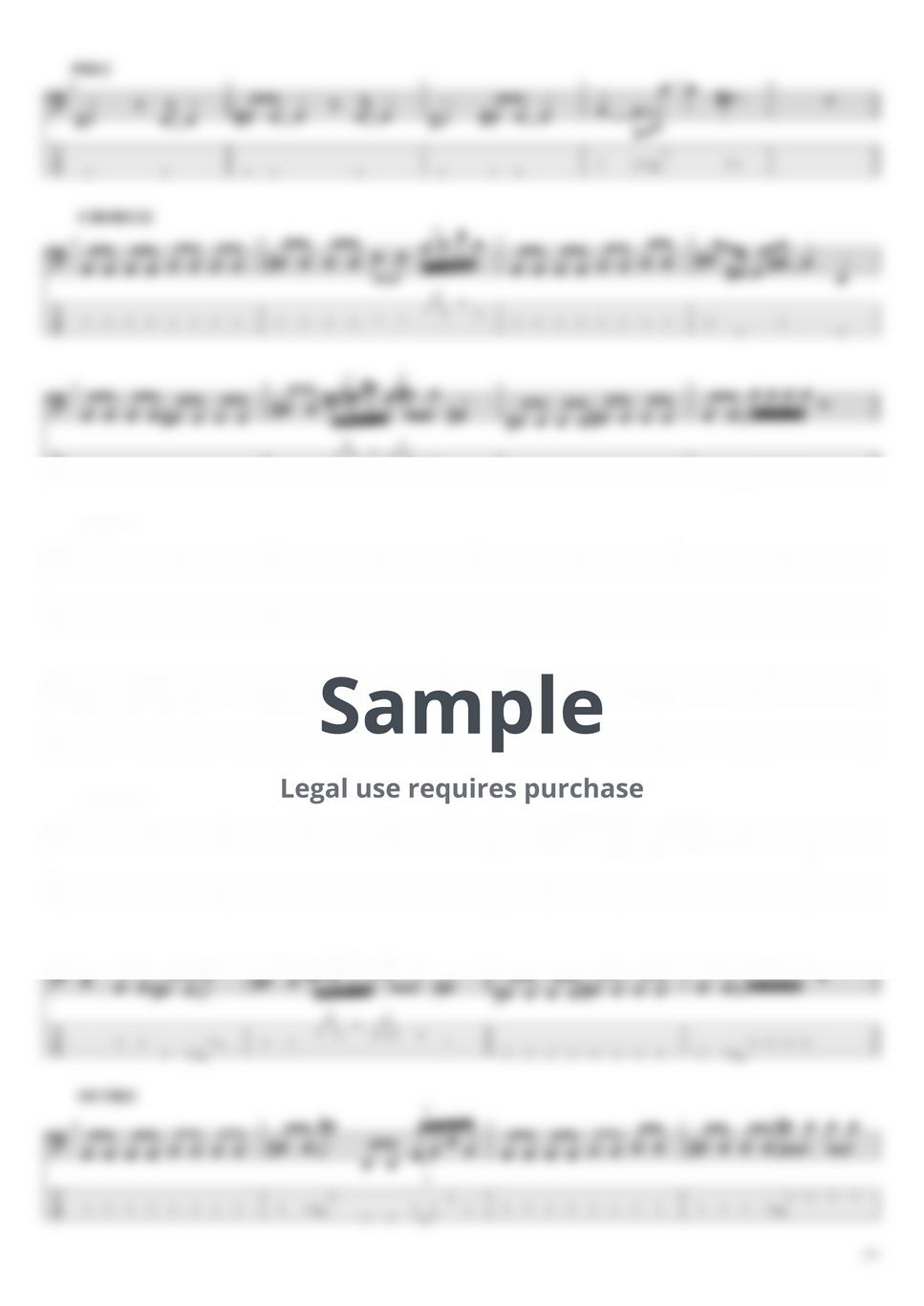 QWER - 별의 하모니 (Ekey Ver.) Sheet Music by 테이스티베이스