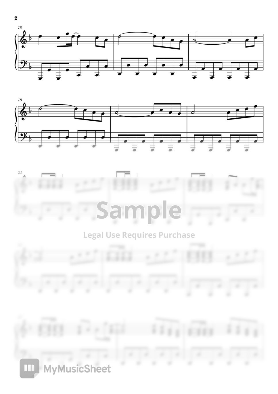 Modern Talking Cheri Cheri Lady Sheet By Piano Go Life