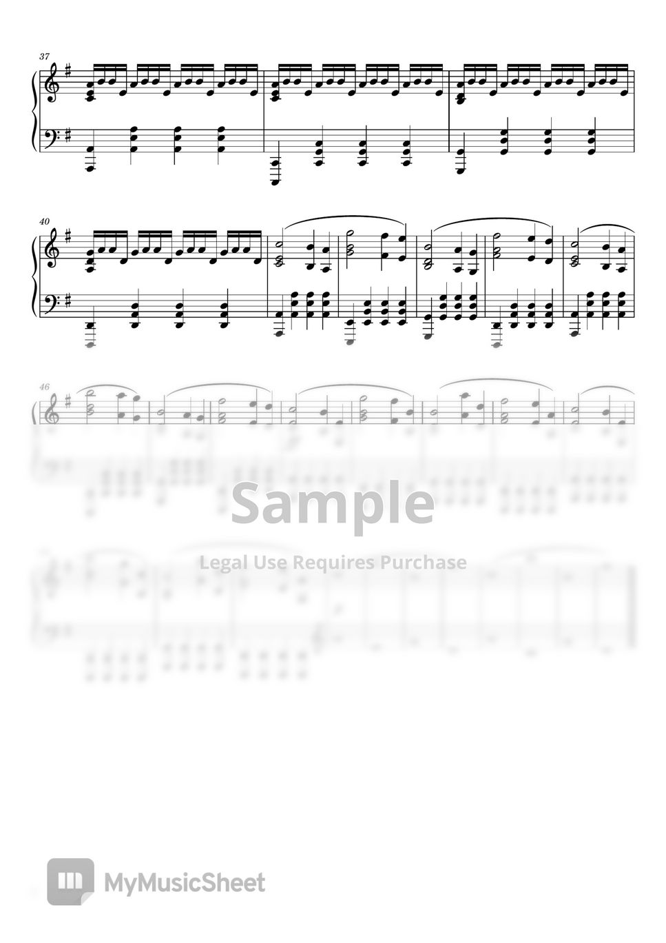 Hans Zimmer - Time (OST Inception) Sheet Music by Natalia Kuzmina