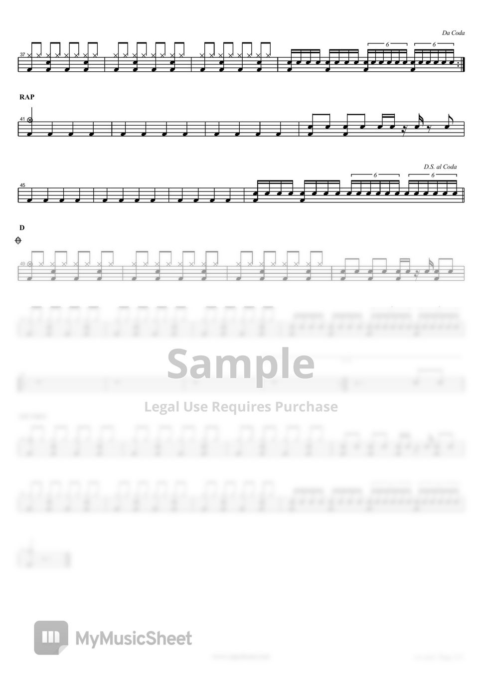 씨스타 - so cool Sheets by COPYDRUM