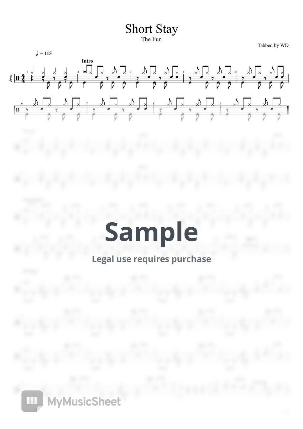 The Fur. - Short Stay Sheets by 劉宗瑋 WD