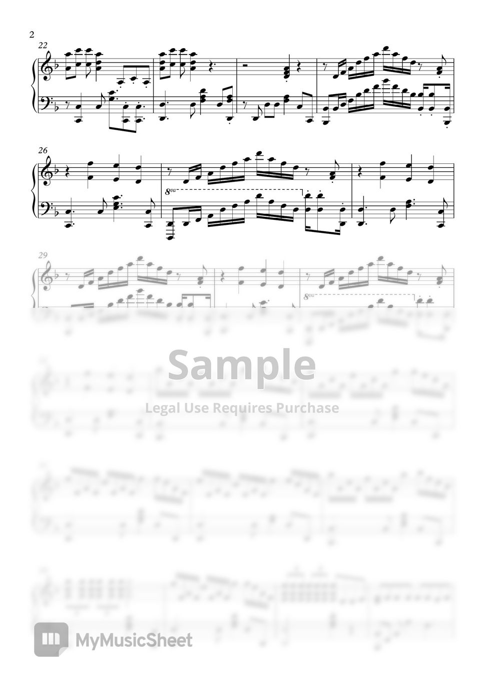 BTS - FAKE LOVE Sheets by Pianominion