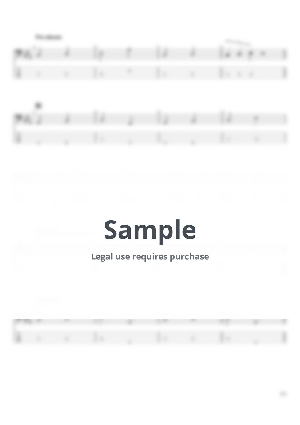 Kenshi Yonezu - Orion Tab + 1staff by 김날새