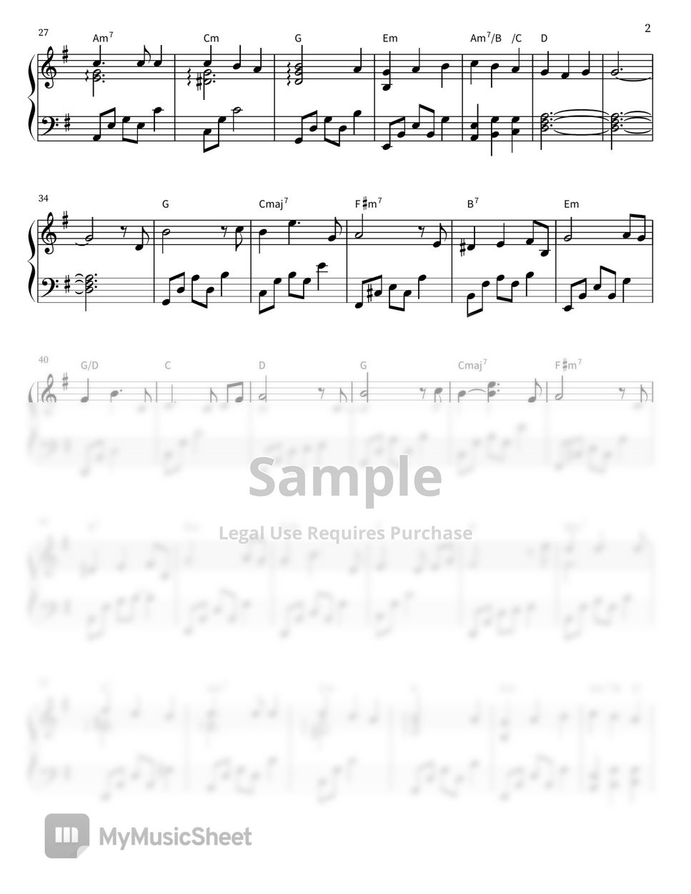 Horim (호림) - Too Late (마우스 MOUSE OST) Sheet