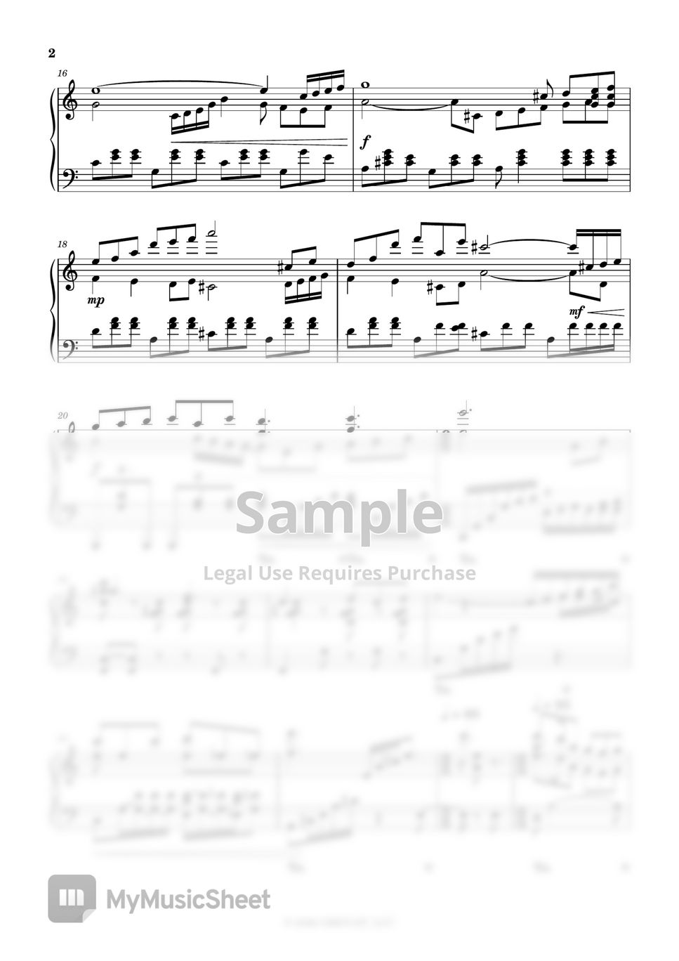 Omori - Final Duet Partitura by An Unexpected Piano