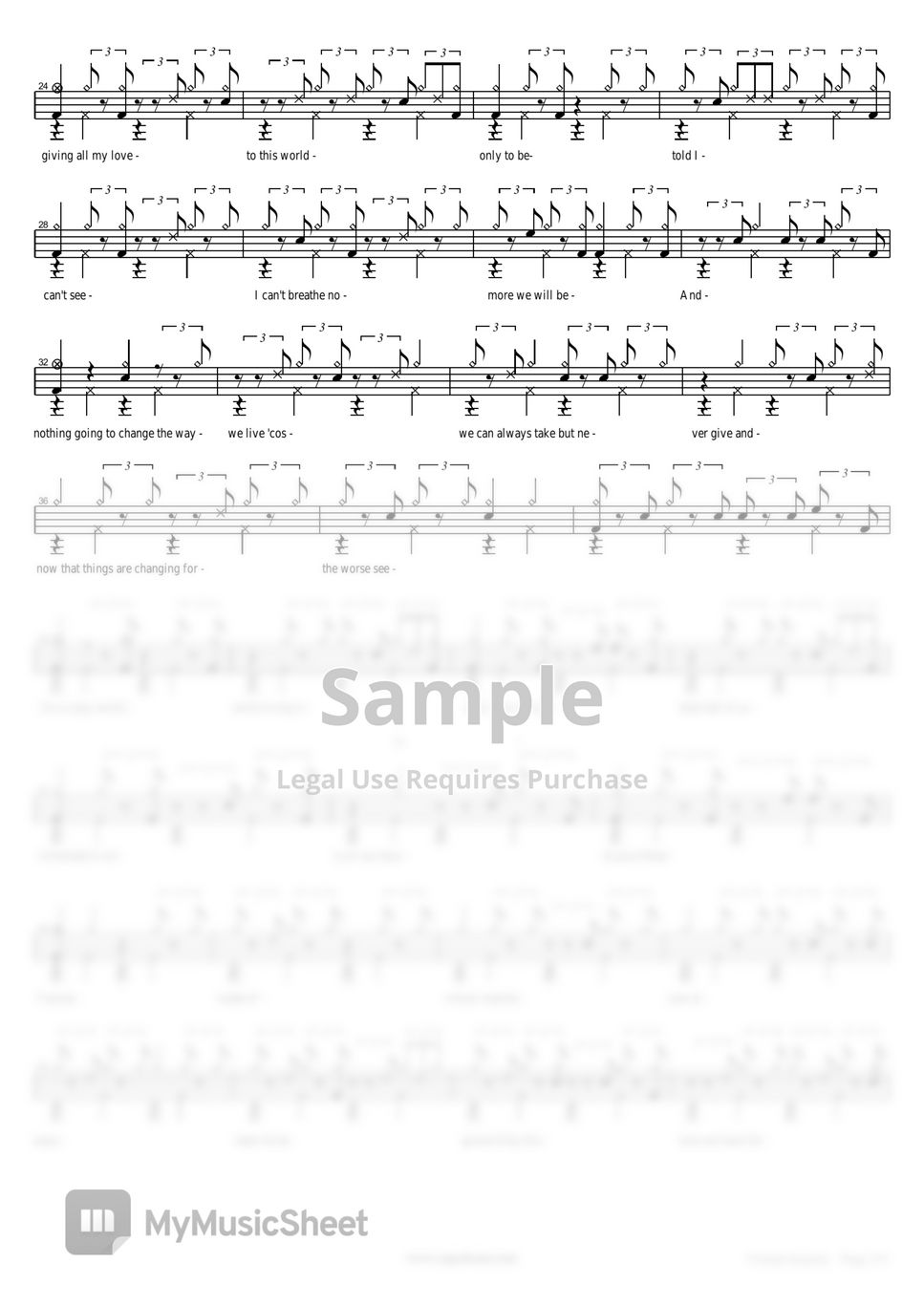 Peter Sarik Trio - Virtual Insanity Sheets by COPYDRUM