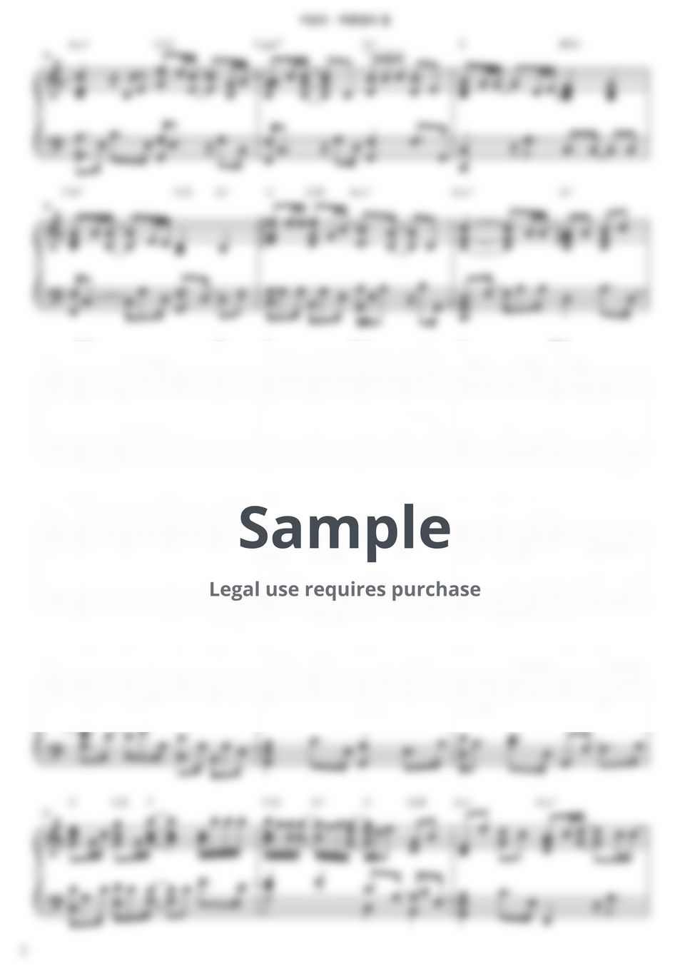 이상우 - 하룻밤의 꿈 (Easy Key C) Sheets by 낮사람 Realpiano