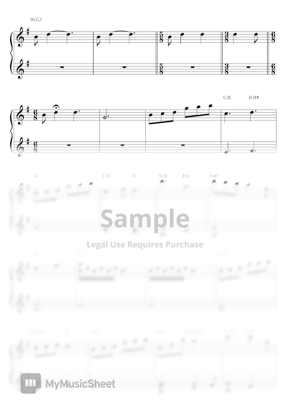 노영심 - Overture (이상한 변호사 우영우 OST) Sheet Music by NA_PIANO