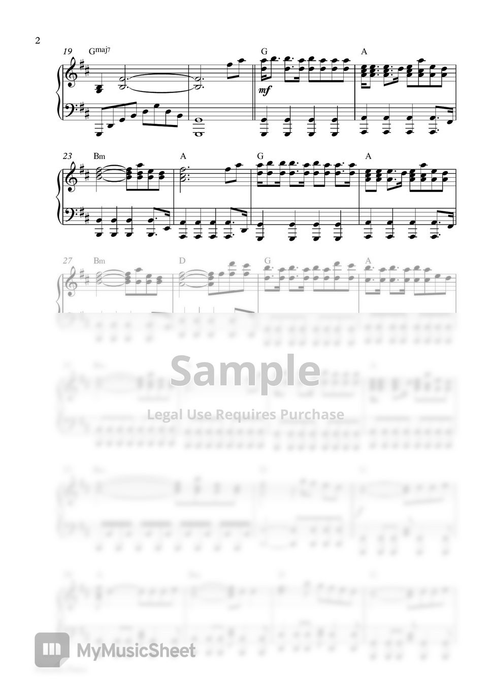 Selena Gomez, Marshmello - Wolves (Piano Sheet) Sheet Music by Pianella ...