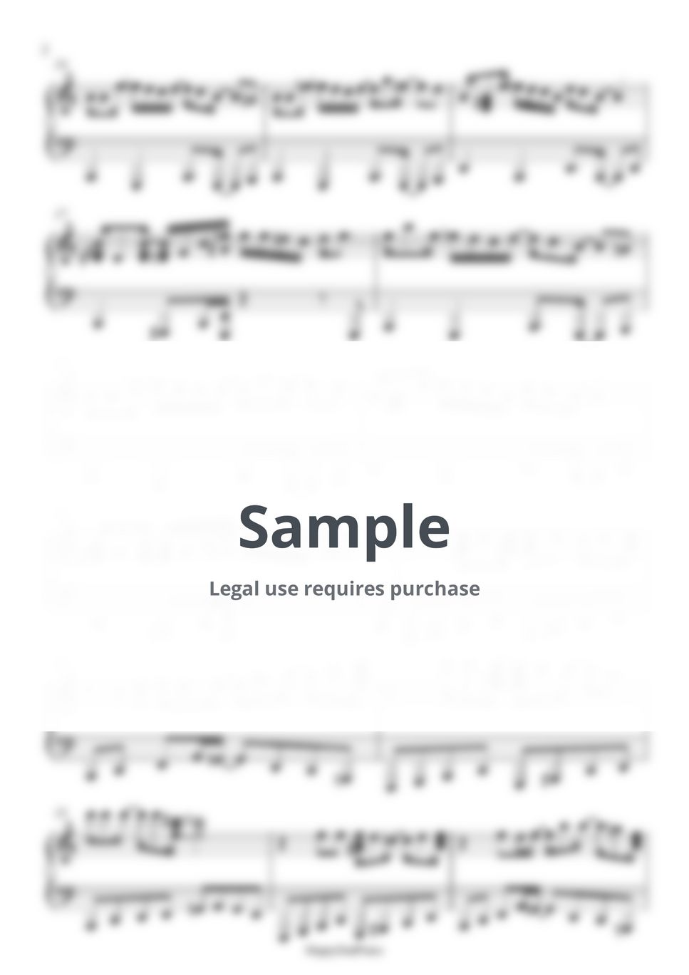 Sam Haft - Stayed Gone - Hazbin Hotel Sheet Music by HappyDadPiano