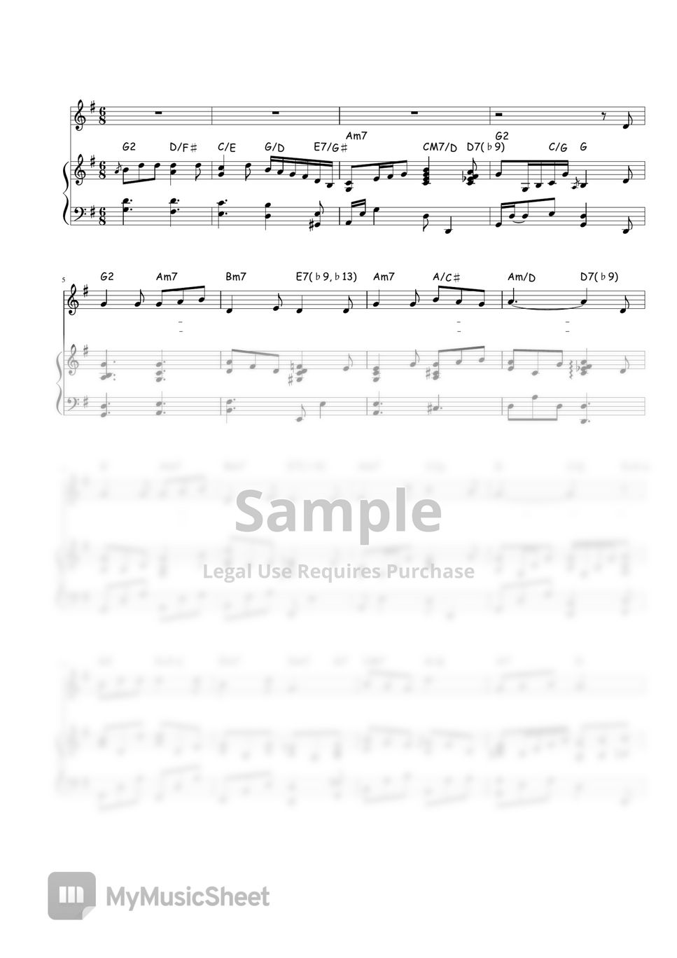 W J Kirkpatrick 주 안에 있는 나에게 G Key Sheet By 생명의건반