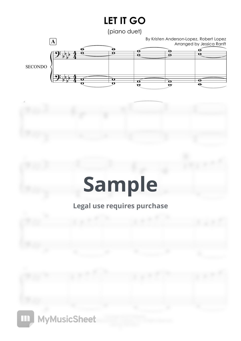 Idina Menzel - Let It Go Sheets by Balladial Piano