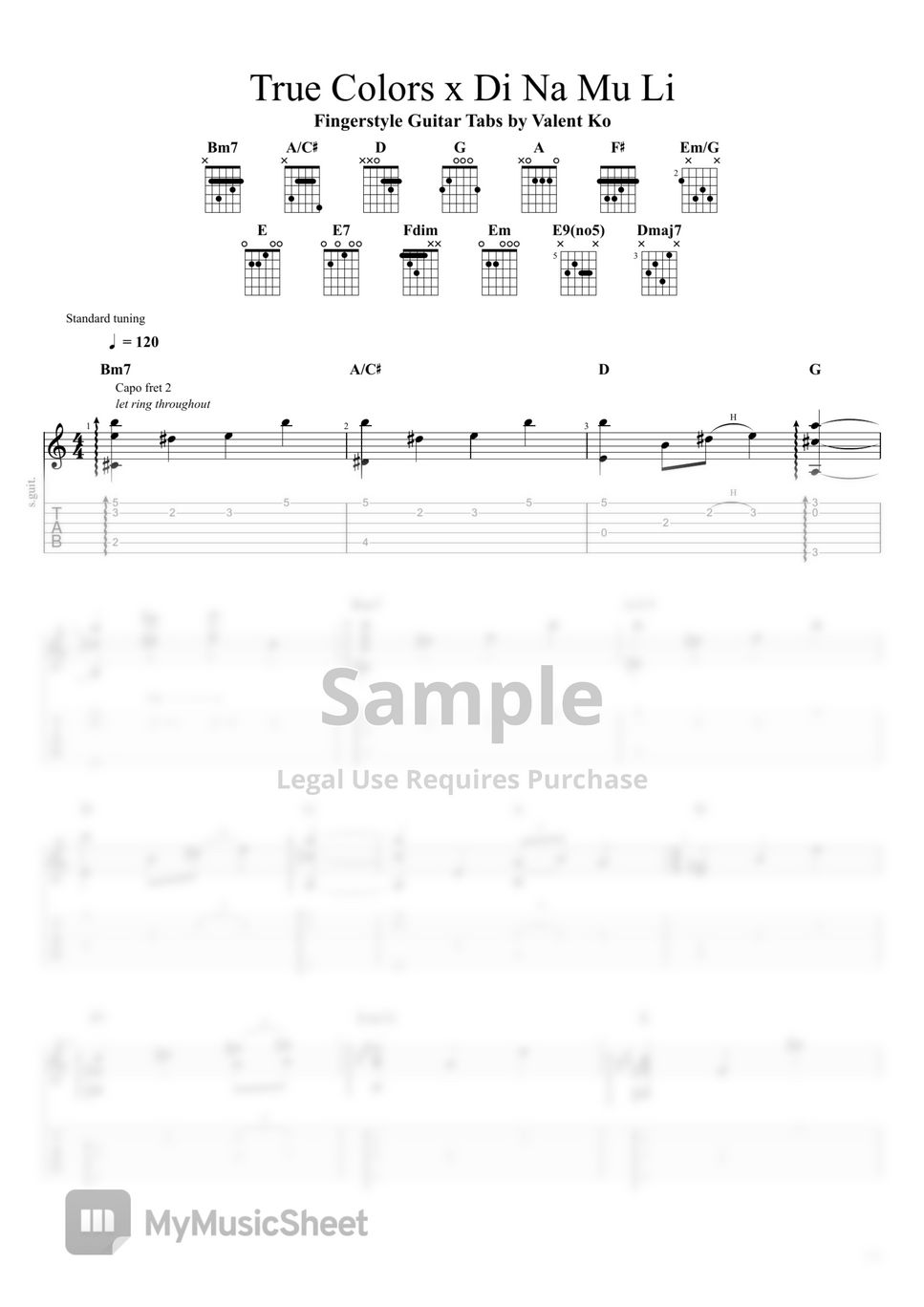 justin timberlake - True Colors x Di Na Muli Sheets by Valent Ko