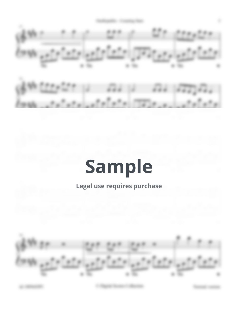 OneRepublic - Counting Stars (Relax version) 악보 by Digital Scores Collection