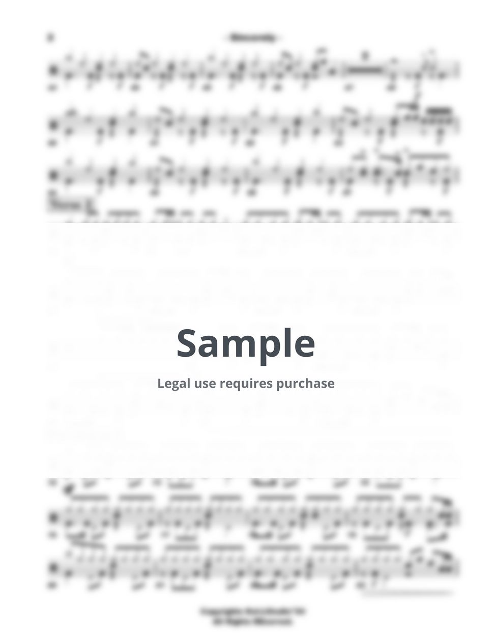 TRUE - Sincerely - ヴァイオレット・エヴァーガーデン (ドラム) Sheet Music by Littlebother Kel.L