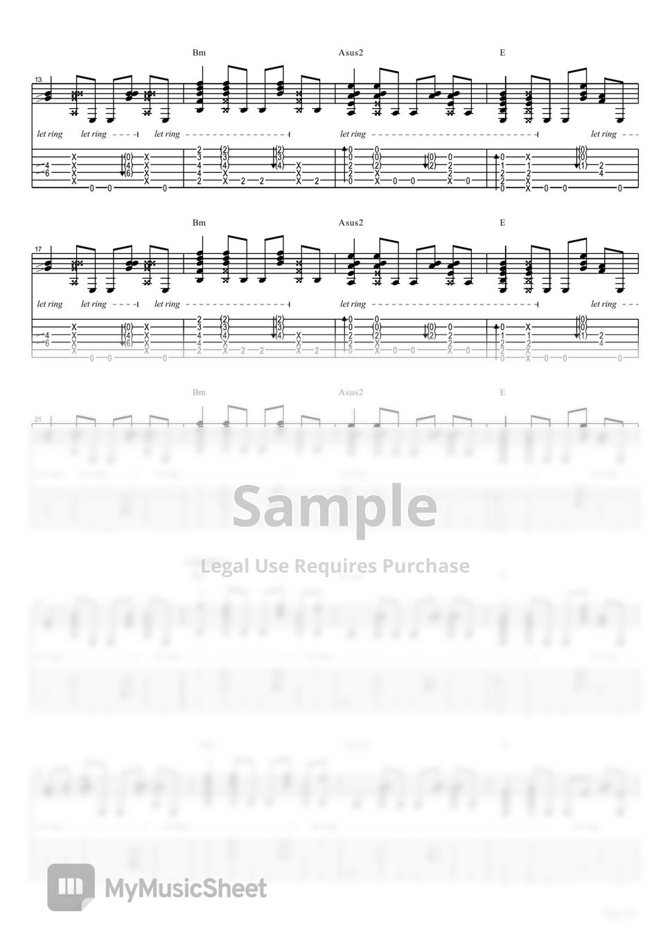 Chris Isaak - Wicked Game Partition by Yoni Schlesinger