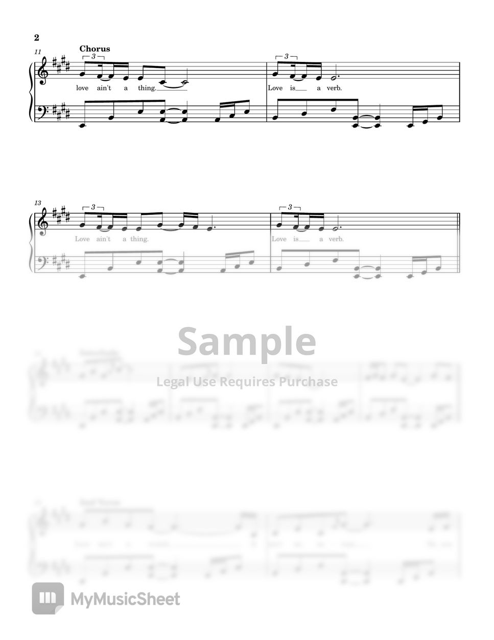 John Mayer - Love Is A Verb Sheets by Pianotato