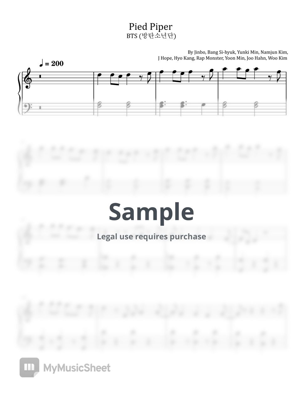 Jinbo, Bang Si-hyuk, Yunki Min, Namjun Kim, J Hope, Hyo Kang, Rap ...