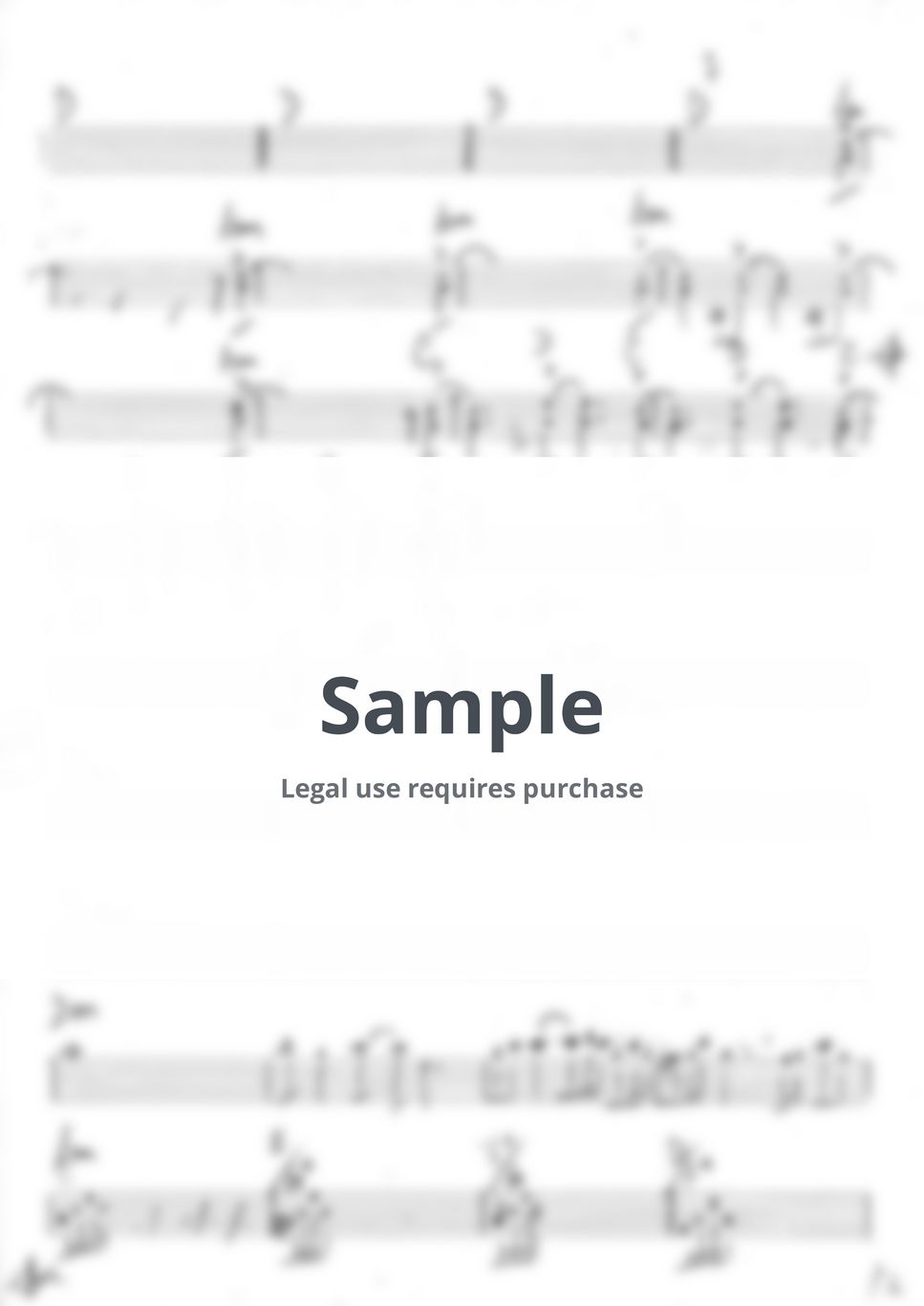 Deep Purple - Highway Star Tab + 단선 악보 by edward8561