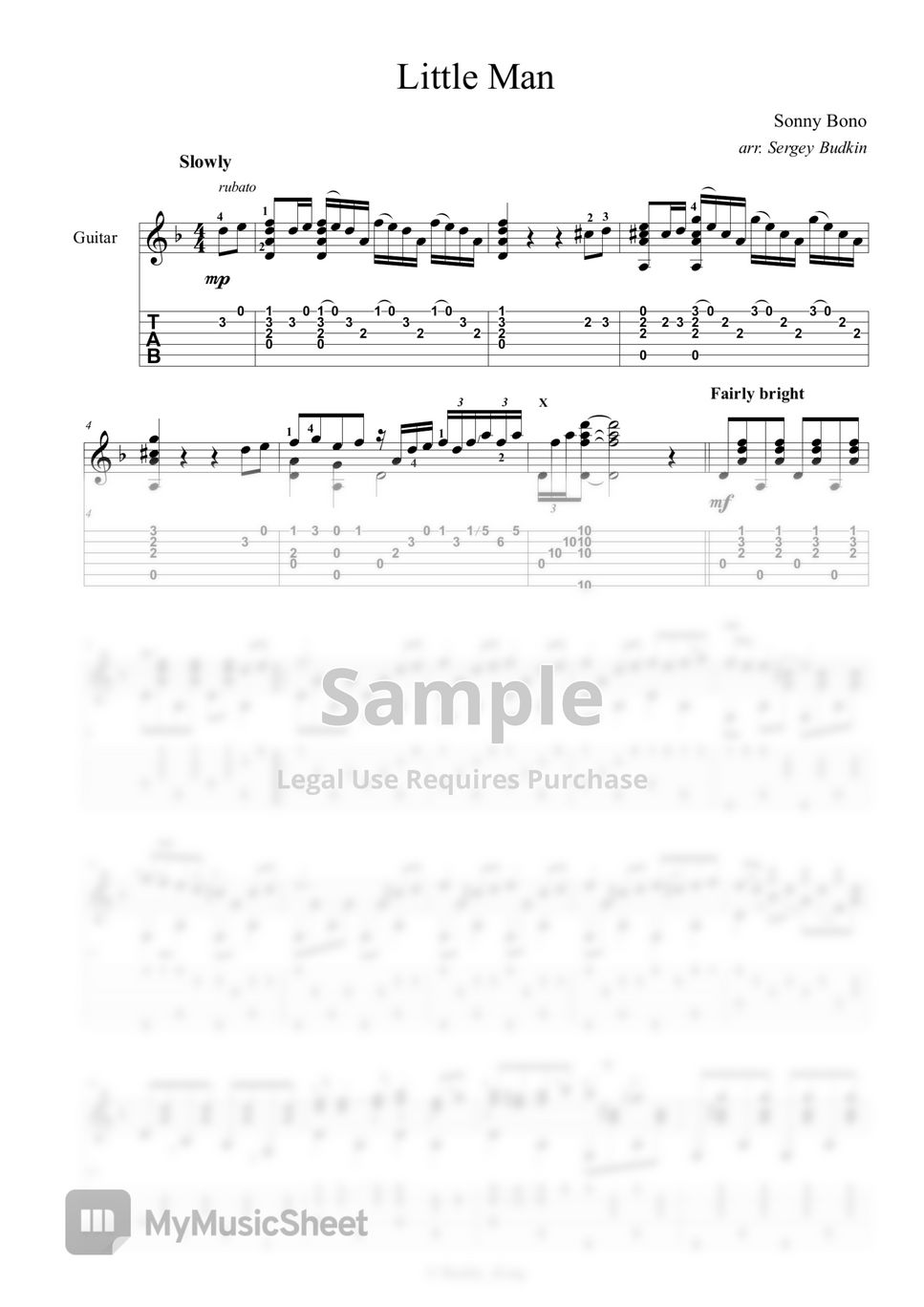 Sonny Bono - Little Man Sheets by Buddy_King