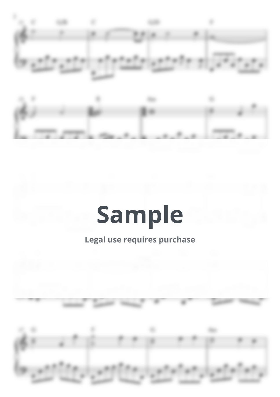 詹姆斯霍納 James Horner - Rose (電影 鐵達尼號 插曲) 악보 by LouisLiao