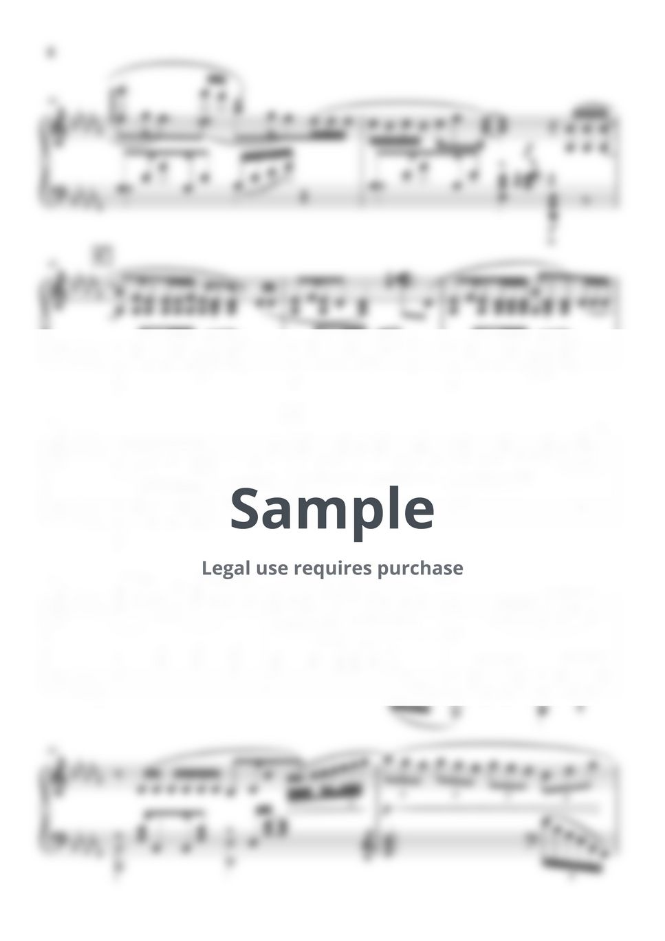 40mp - Seishun no Archive (Blue Archive the Animation OP) 악보 by Natsader