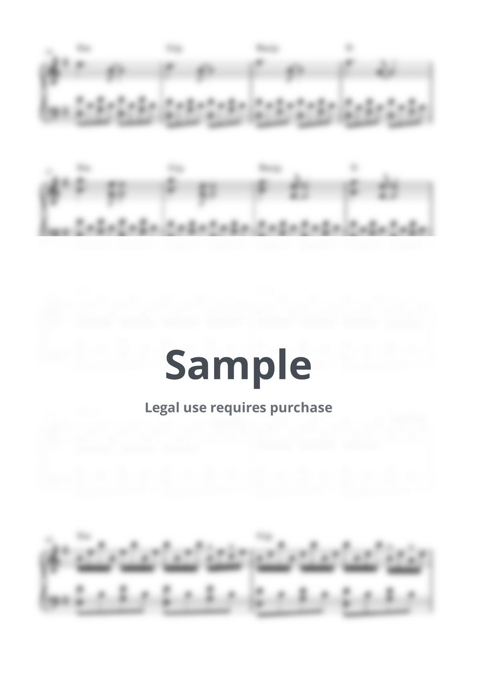 Amelie OST - Comptine d'un autre été (Original Piano Sheet) Sheets by ...