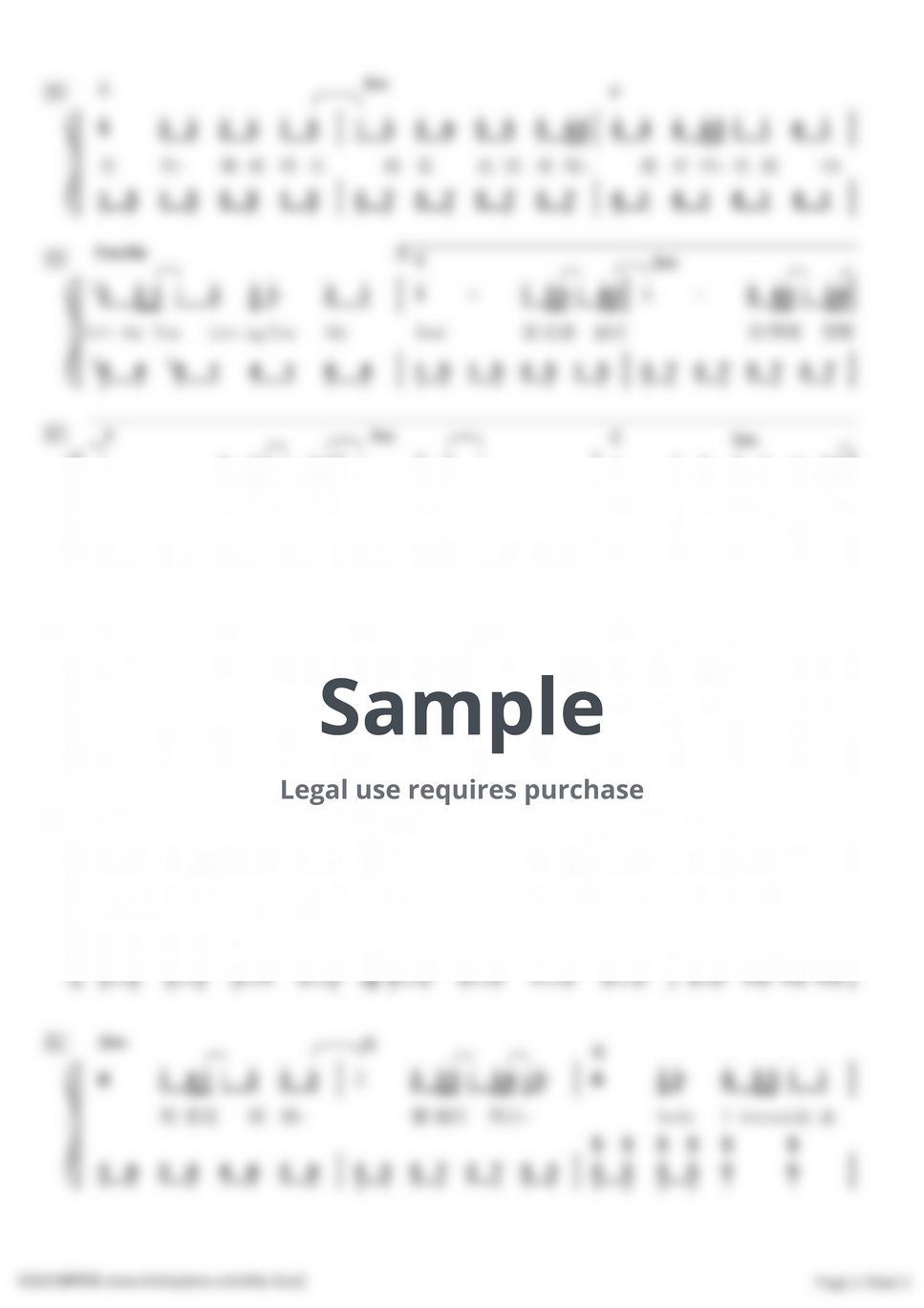 LGR - [簡譜]-張新成 - My Soul (電視劇"變成你的那一天"片尾曲)(附歌詞 和弦) Sheet Music by pichia