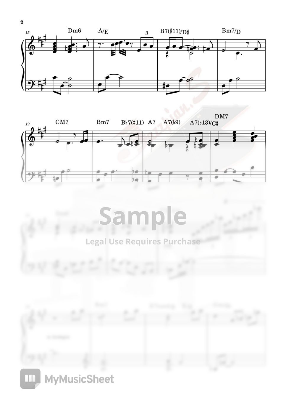 성시경(Sung si kyung) - 태양계(Solar System) (Jazz piano cover) Sheets by ...