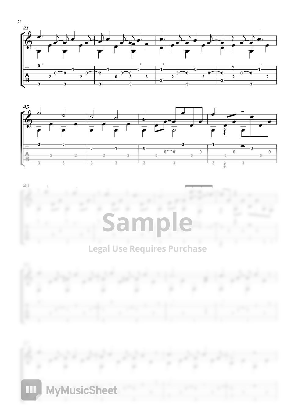 Elizabeth Cotten - Freight Train (guitar tab) Sheets by Shama이향은