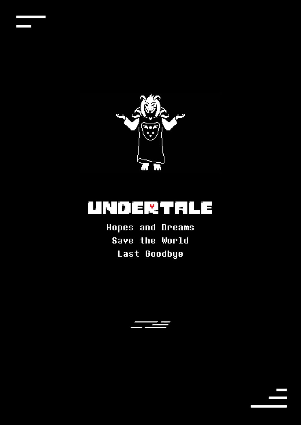 UNDERTALE OST - Hopes and Dreams + Save the World + Last Goodbye (Difficulty ★★★★★) แผ่น by PianoBox