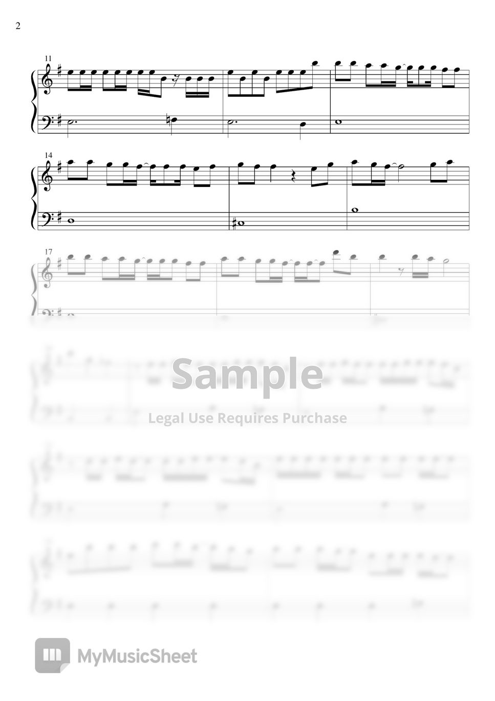 LE SSERAFIM - UNFORGIVEN Piano Sheet Music PDF | umpiano | mymusic5