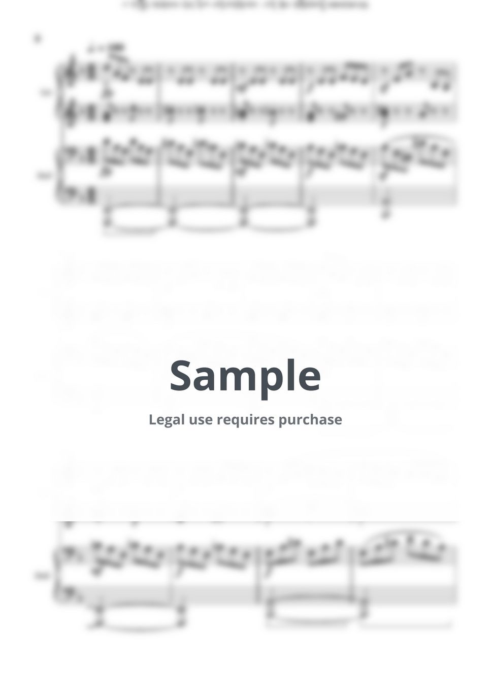 moszkowski - tarantella op 77 No 6 포핸즈 편곡 조영준 (피아노연탄곡) Partitura by CHO ...