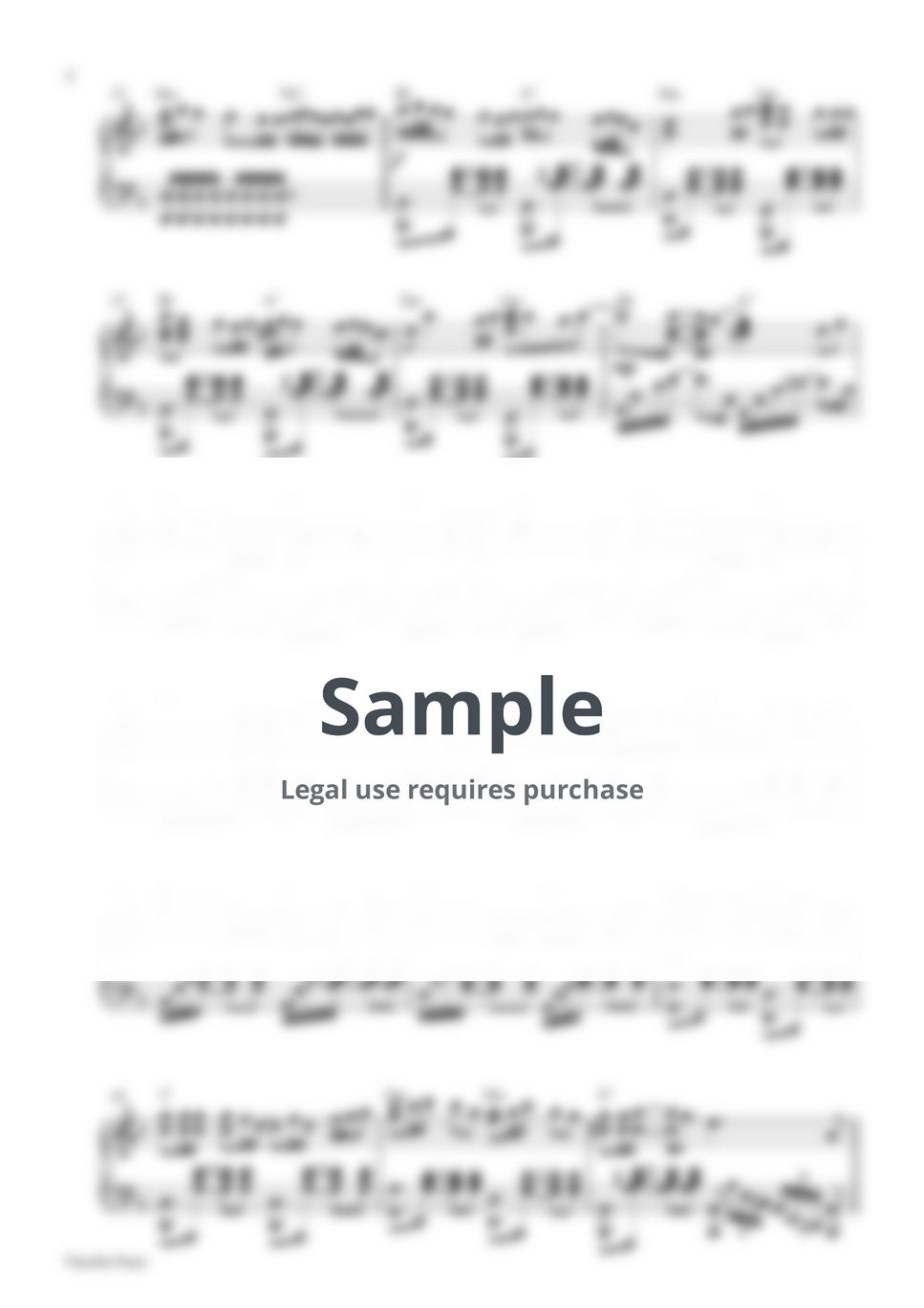 salem ilese, TXT, Alan Walker - PS5 (Piano Sheet) 악보 by Pianella Piano