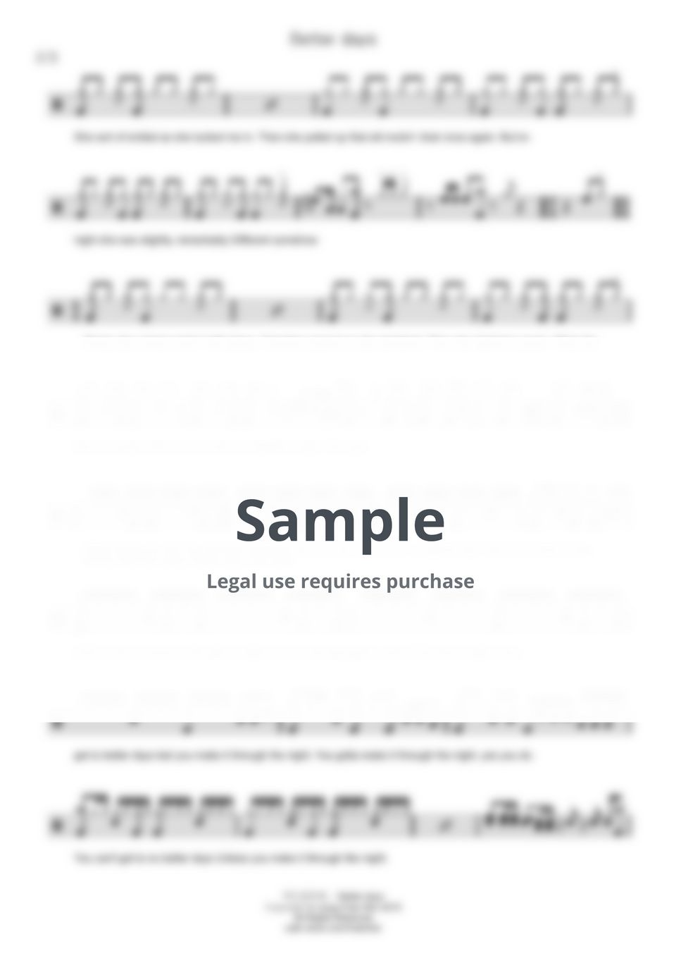 Dianne Reeves - Better days Sheet Music by Mcdrum