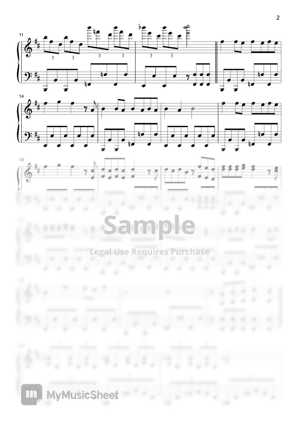 Ado - Useewa Partition musicale by THETA PIANO