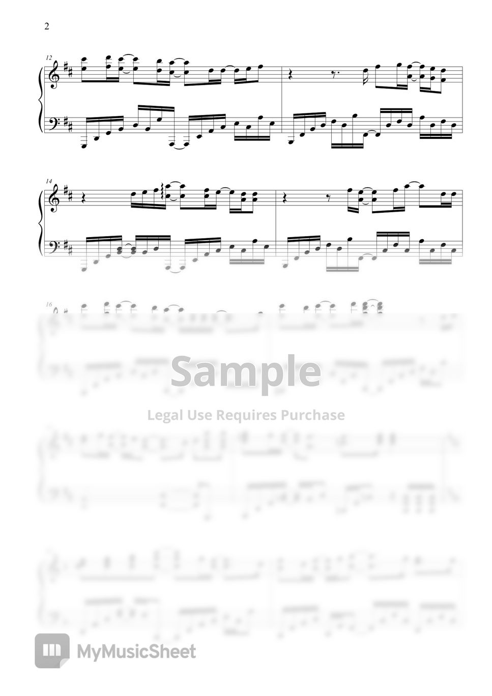 TRUE - Sincerely - Opening Theme of Violet Evergarden Sheet by Kyle Xian