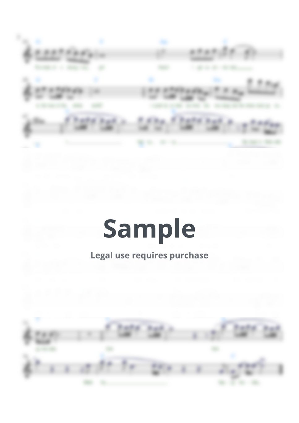 Lady Gaga - Happy Mistake Partitura by Rita B