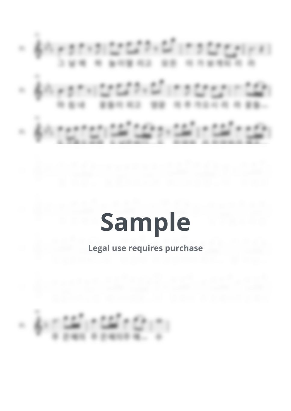 Jworship - 꽃들도 Flute 플루트 Sheets by Chul