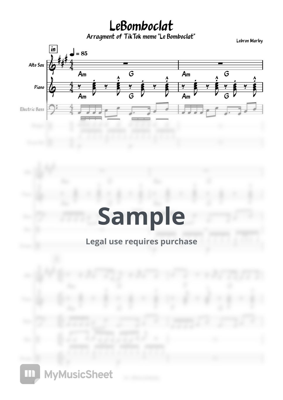 Lebron Marley - LeBomboclat (Aranżacja mema "Lebomboclat" z TikToka ...