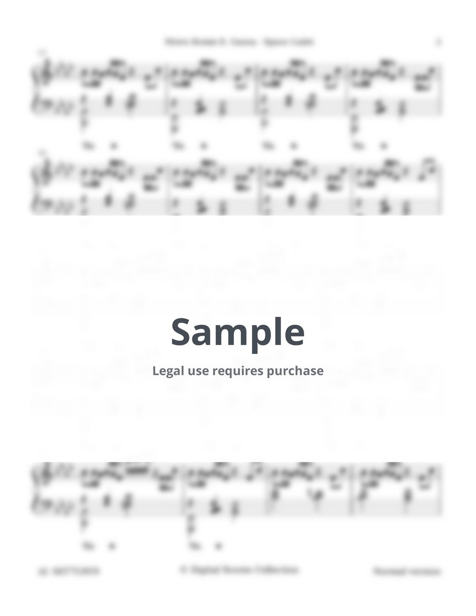 Gunna, Metro Bomin - Space Cadet Sheet Music by Digital Scores Collection