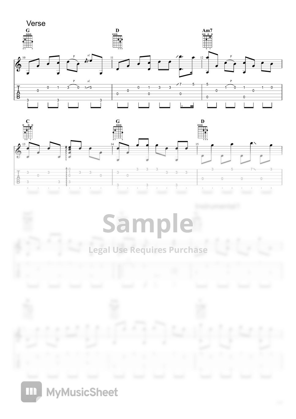 Taylor Swift - Fearless | Fingerstyle Guitar Tutorial TAB TAB by Kai ...