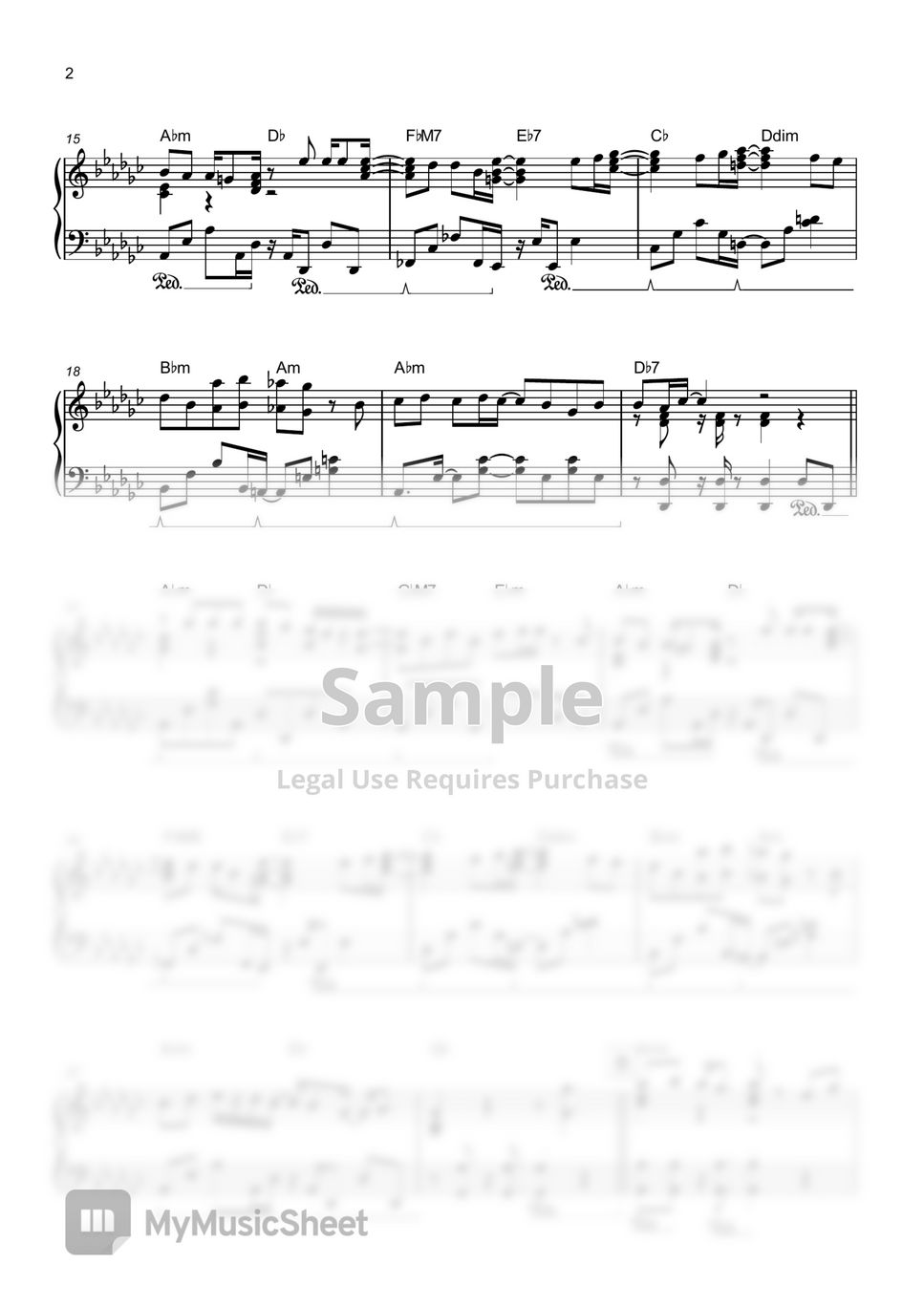 UNISON SQUARE GARDEN - Sugar Song to Bitter Step Sheet Music by THETA PIANO