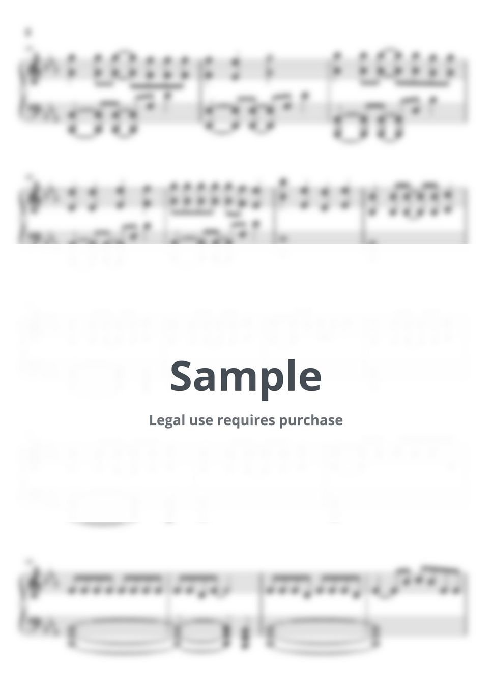 ROSÉ & Bruno Mars - APT. Partitura by Piano Go Life