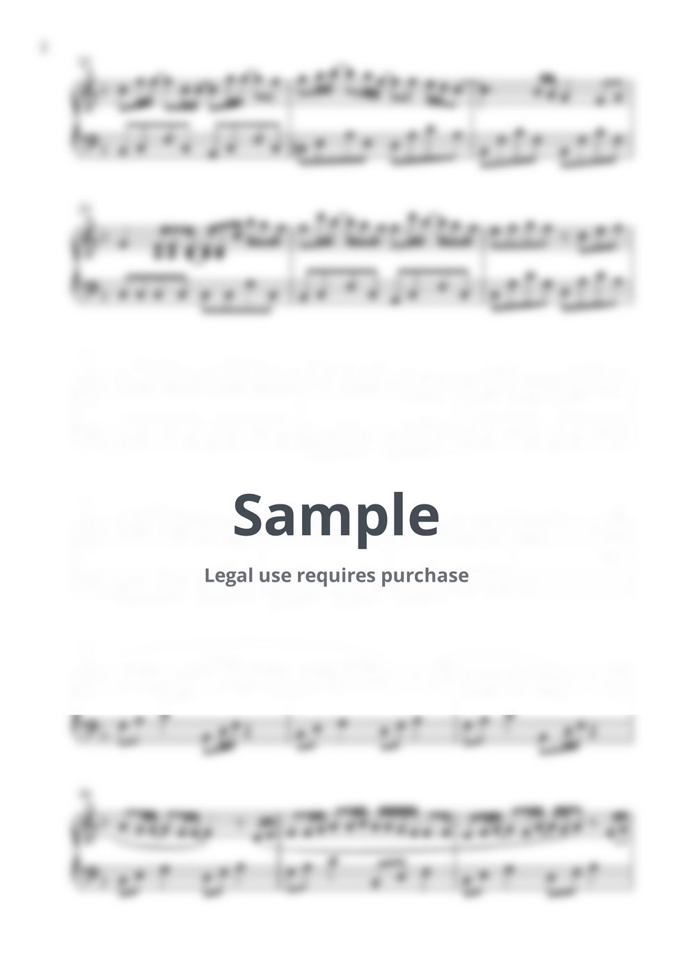 Yuuri - Betelgeuse Sheet Music by harugona's piano room