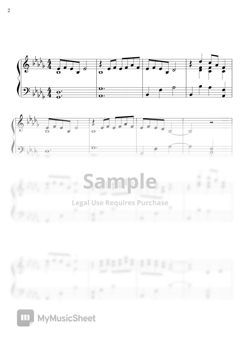 Ryuichi Sakamoto - Merry Christmas, Mr Lawrence Sheets by Emiliano ...