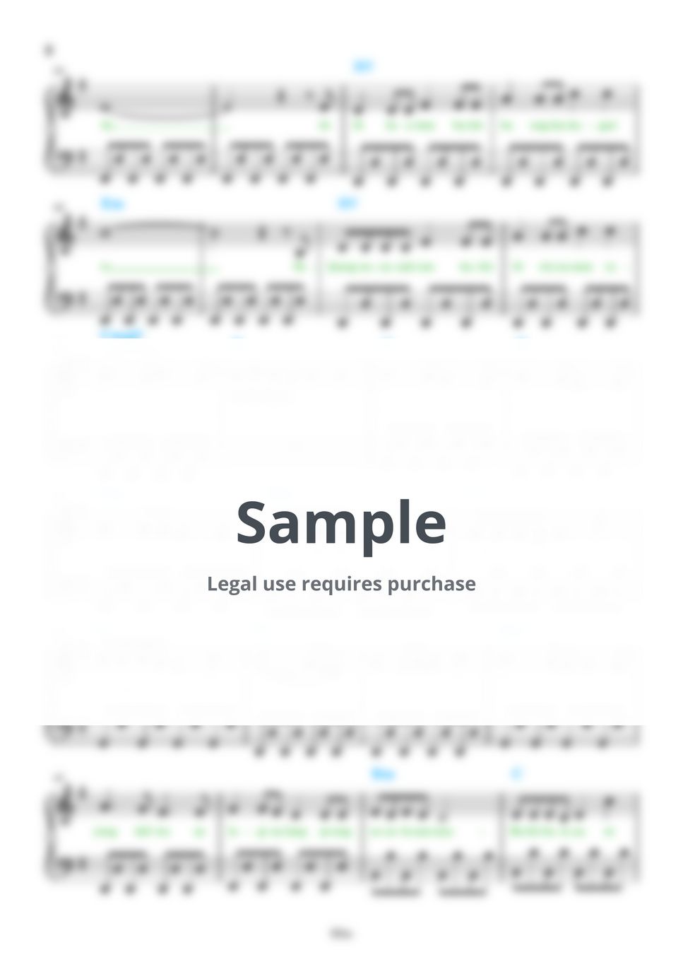 Shaira - Selos (With lyrics and chords) 악보 by Rita B