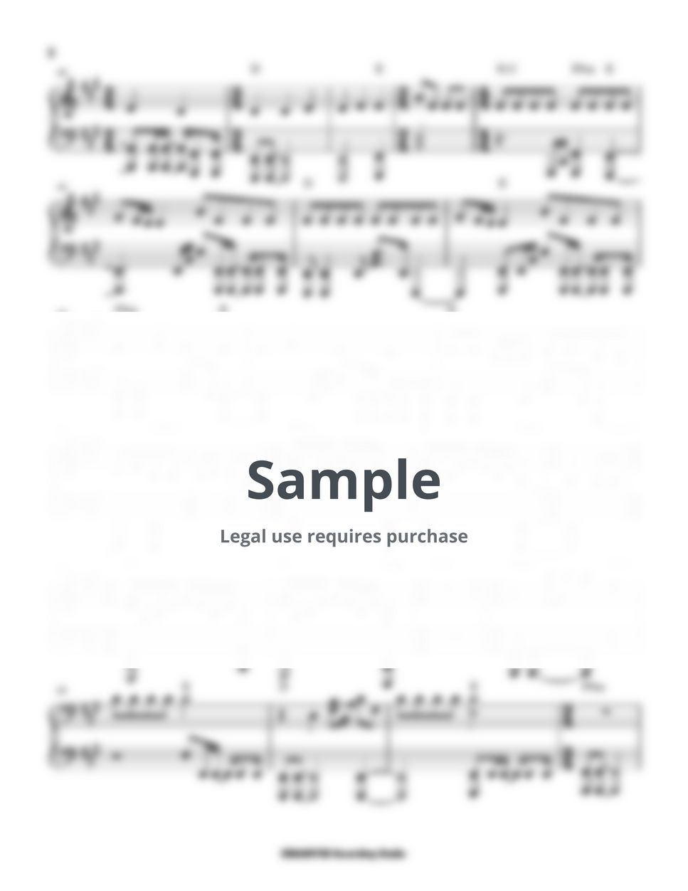 JENNIE - ZEN 악보 by JENARRTEE Recording Studio